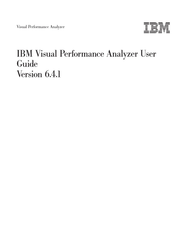 Visual Performance Analyzer PDF | PDF | Eclipse (Software) | Central Processing Unit