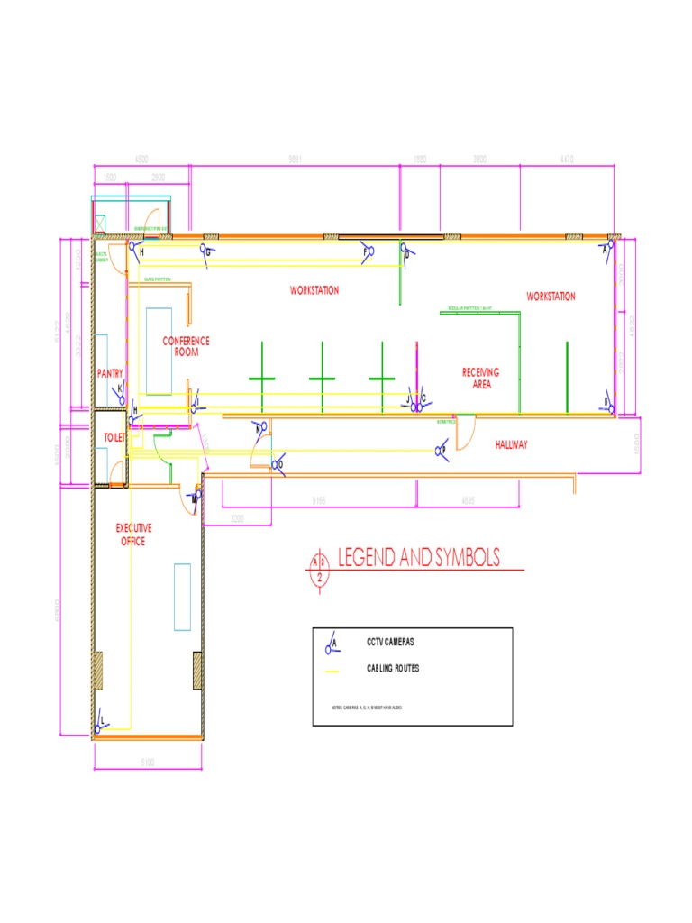 Legend and Symbols: Workstation Workstation | PDF