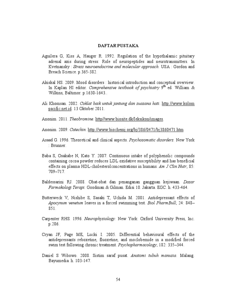 Daftar Pustaka: Farmakologi Terapi. Goodman & Gilman. Edisi 10. Jakarta. EGC. H. 433-464 | PDF ...
