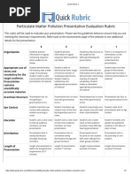 Ecozone Presentation Rubric | PDF | Rubric (Academic) | Psychological ...