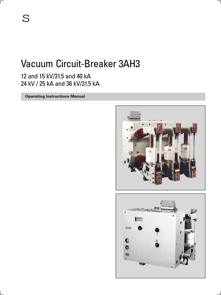 3ah3 Om PDF | PDF | Switch | Electrical Equipment