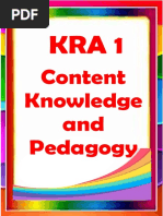 Content Knowledge and Pedagogy | PDF | Lesson Plan | Educational Assessment