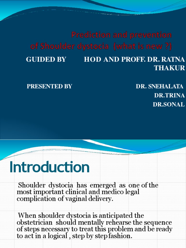 Guided by Hod and Proff. Dr. Ratna Thakur: Presented by Dr. Snehalata DR - Trina DR - Sonal ...