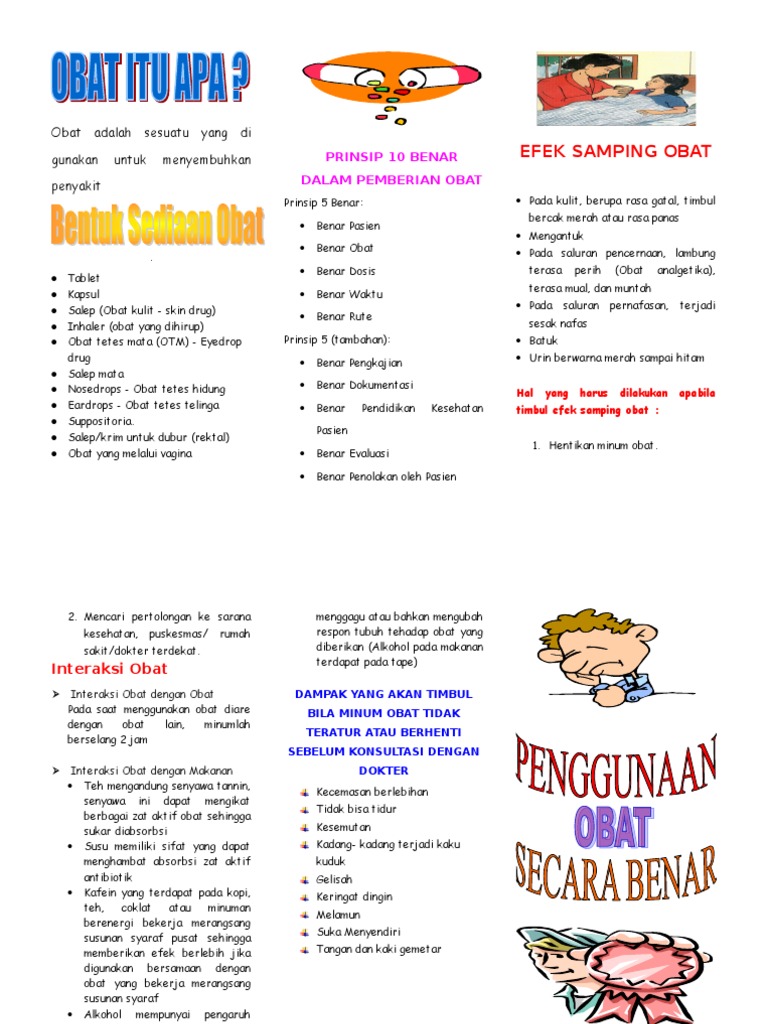 Leaflet Obat | PDF
