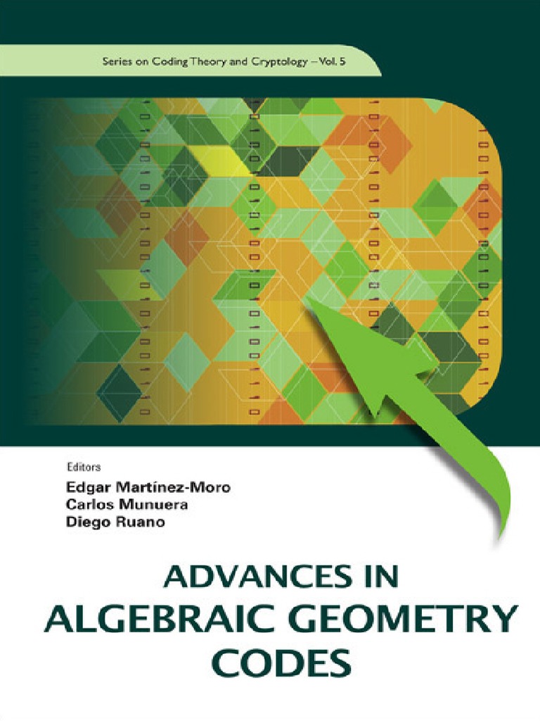 Advances In Algebraic Geometry Codes Pdf Pdf Vector Space Equations
