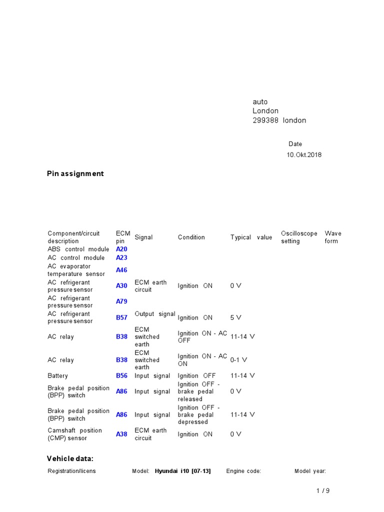 Tabela Sonda Lambda | PDF | Ignition System | Fuel Injection
