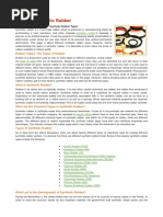 Rubber Handbook: Types and Properties | PDF | Elastomer | Plastic