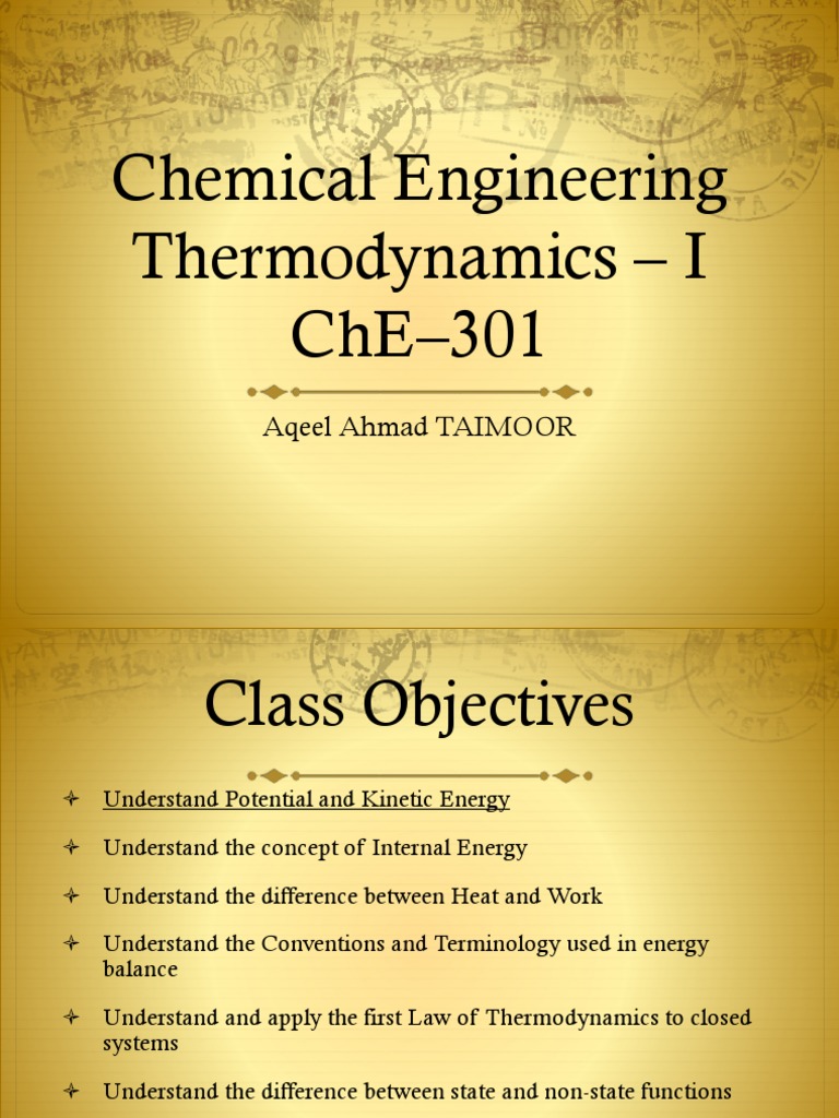Energy Balance, First Law | PDF | Heat | Thermodynamic Equilibrium