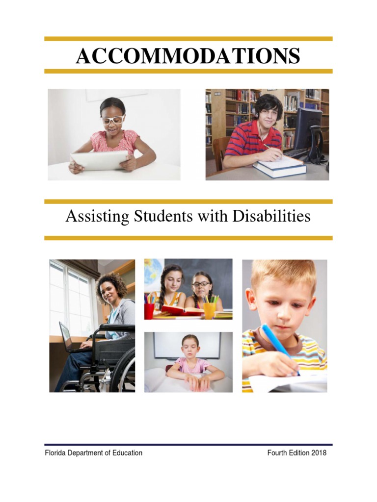 Accommodations: Assisting Students With Disabilities | PDF ...