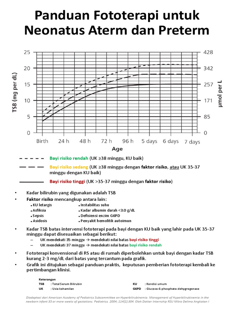Panduan Fototerapi Untuk Neonatus Aterm Dan Preterm | PDF