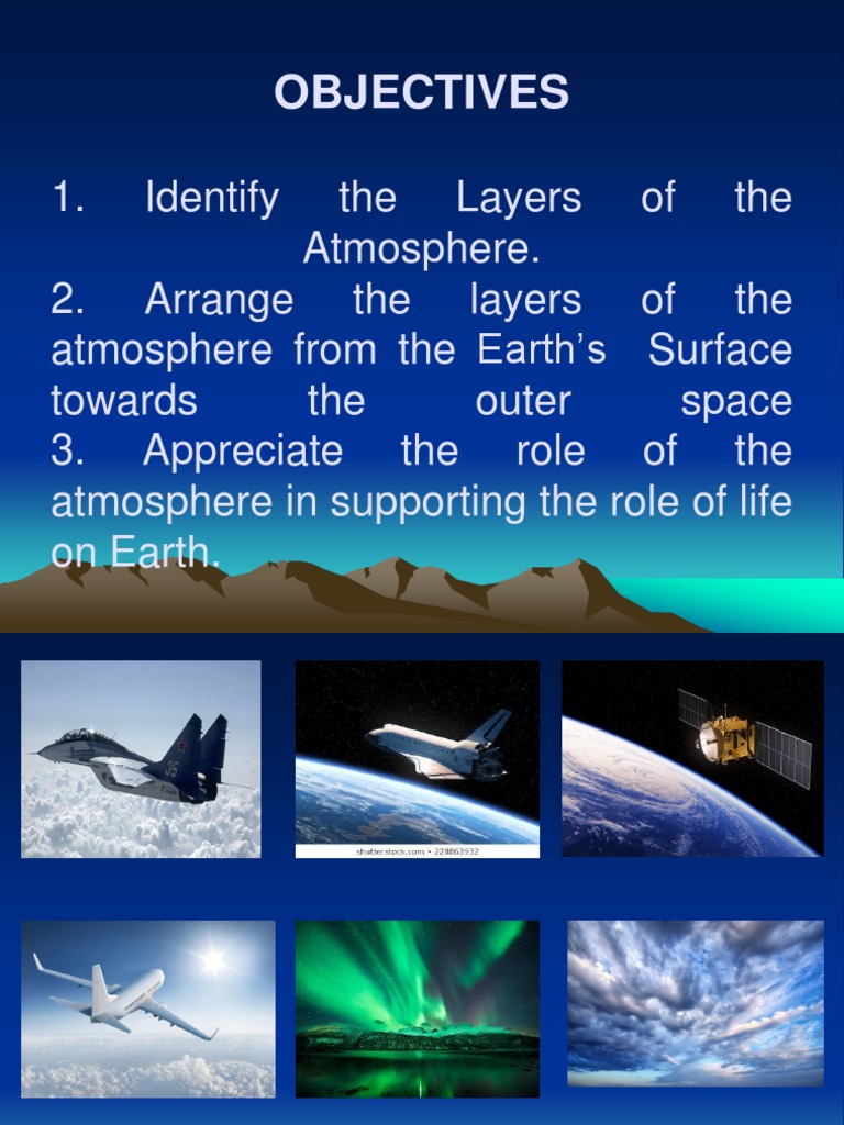 Layers of Earth's Atmosphere Explained | PDF | Stratosphere ...