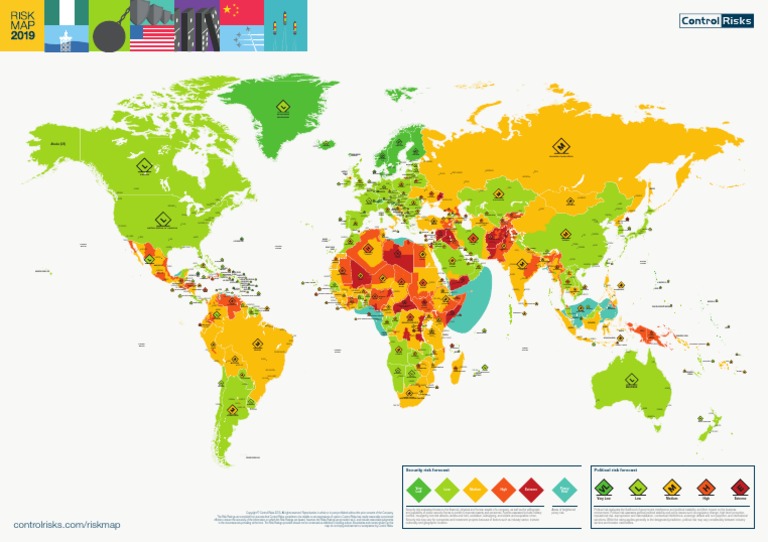 Risk Map Map 2019 Uka 184 Web | PDF | Violence