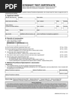 AWS Visual Acuity Form Instructions | PDF | Visual Acuity | Ophthalmology