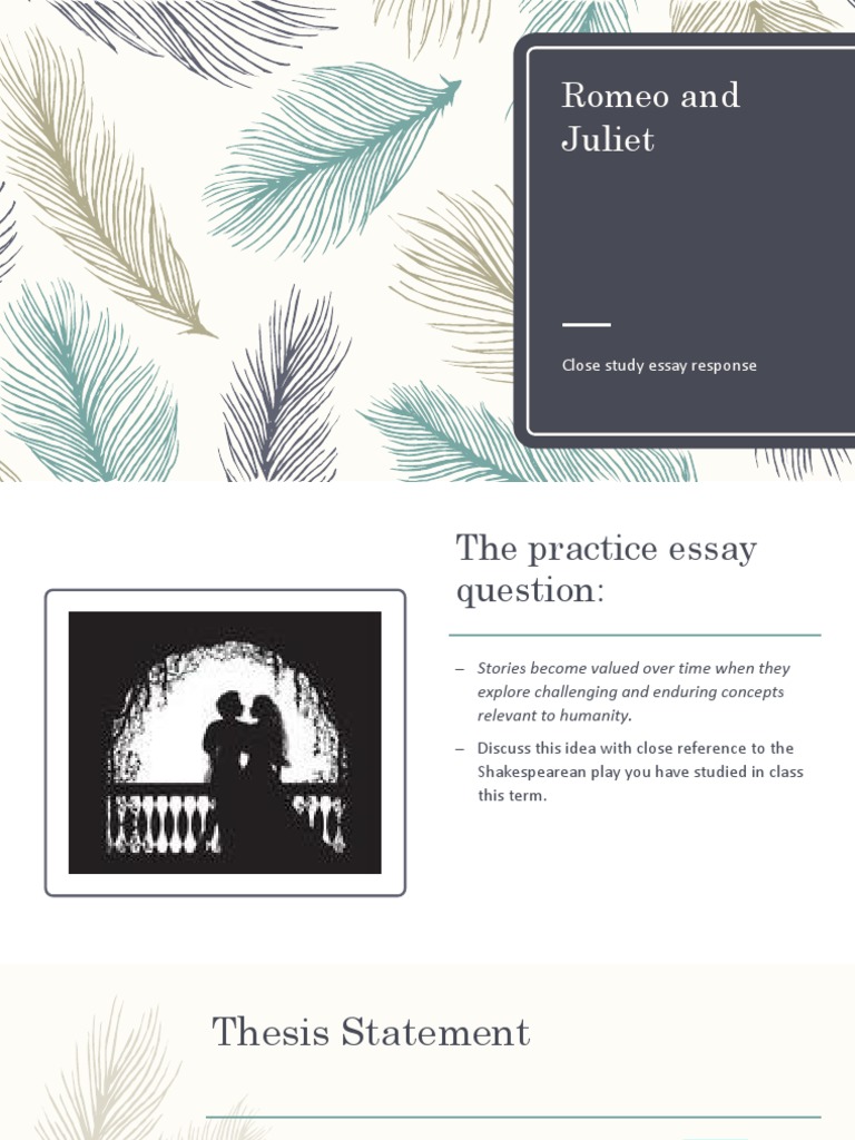 English ROMEO AND JULIET Notes | PDF | Characters In Romeo And Juliet ...