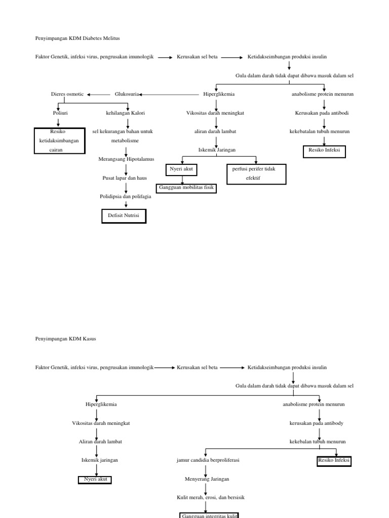 Penyimpangan Kdm Diabetes Melitus Pdf