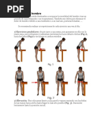 Ejercicios Pendulares de Codman | PDF | Salud y bienestar