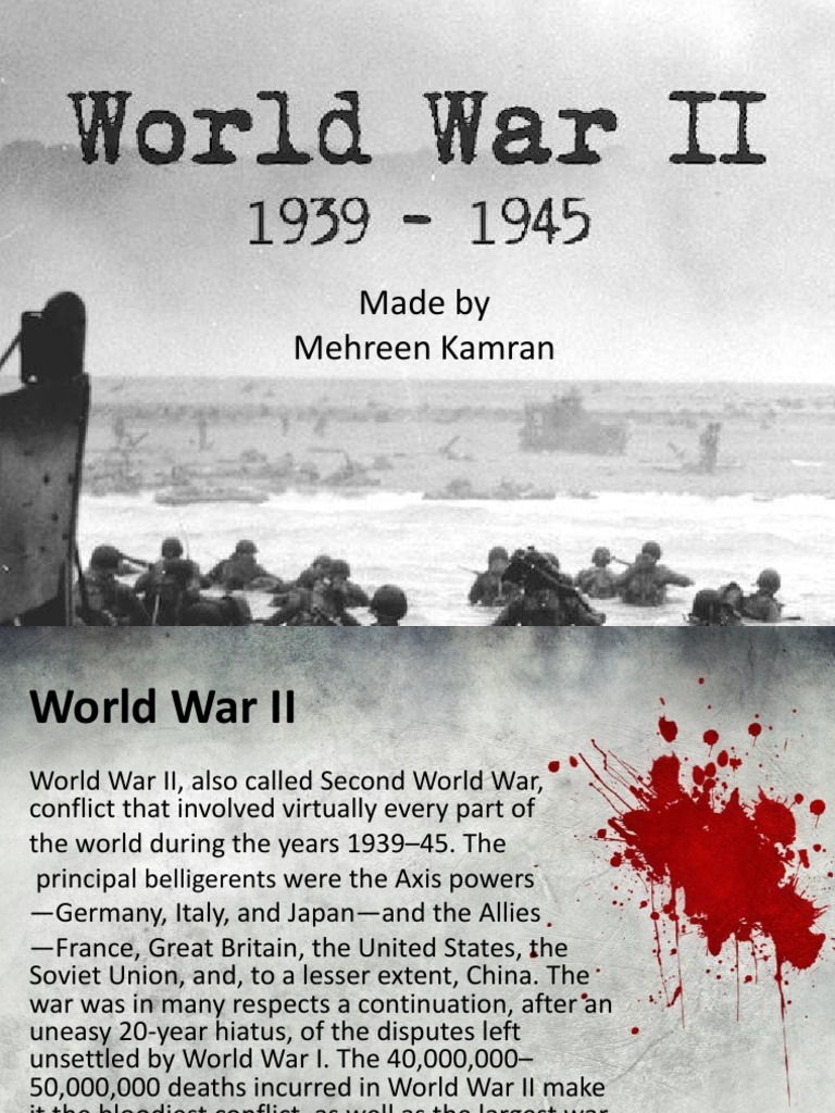 World War 2 | PDF | World War II | Allies Of World War II