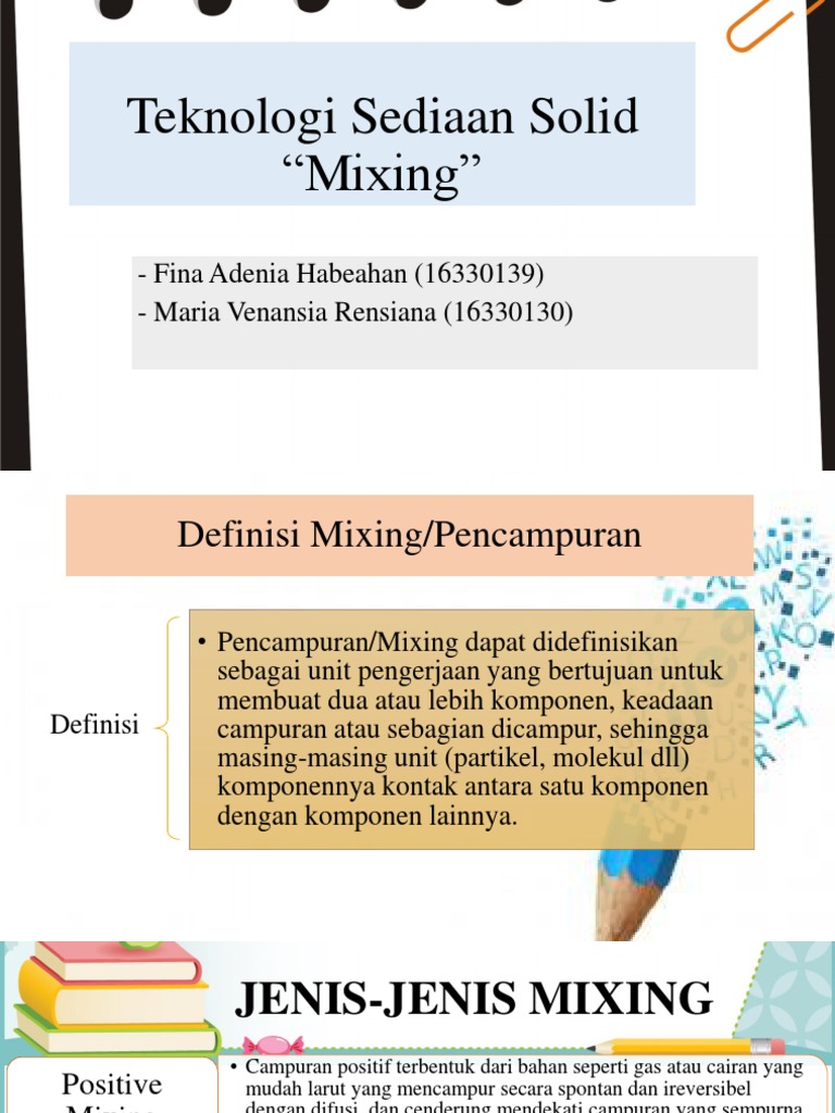 Teknologi Sediaan Solid | PDF