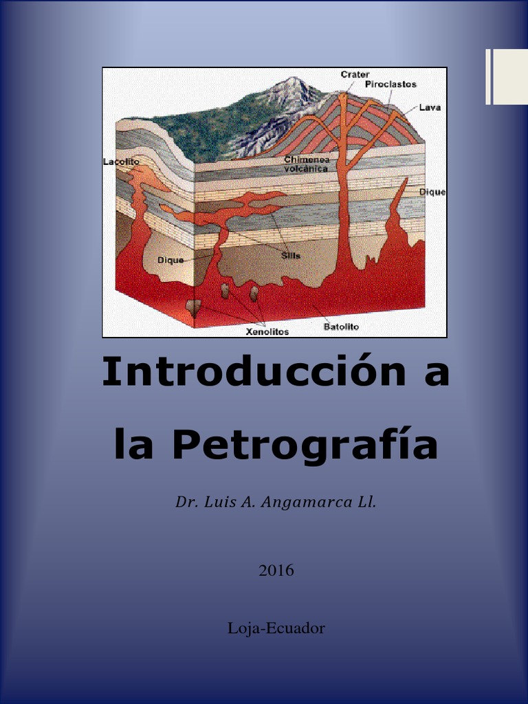 Introducción a la Petrografía y Rocas | PDF | Roca (geología) | Roca ígnea