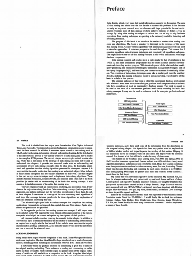 1st Chapter Dunham Book PDF | PDF | Data Mining | Time Series
