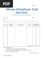 Sample of Ola Bill For Edit | PDF | Invoice | Services (Economics)