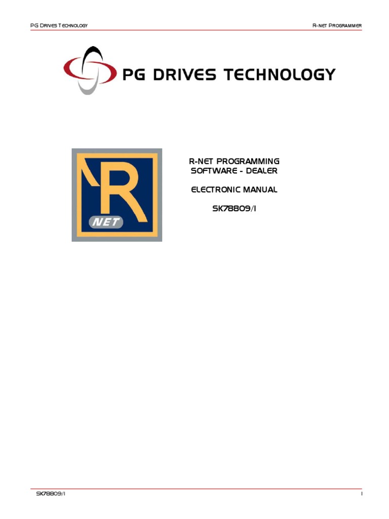 R-Net PC Programmer Manual | PDF | Parameter (Computer Programming ...