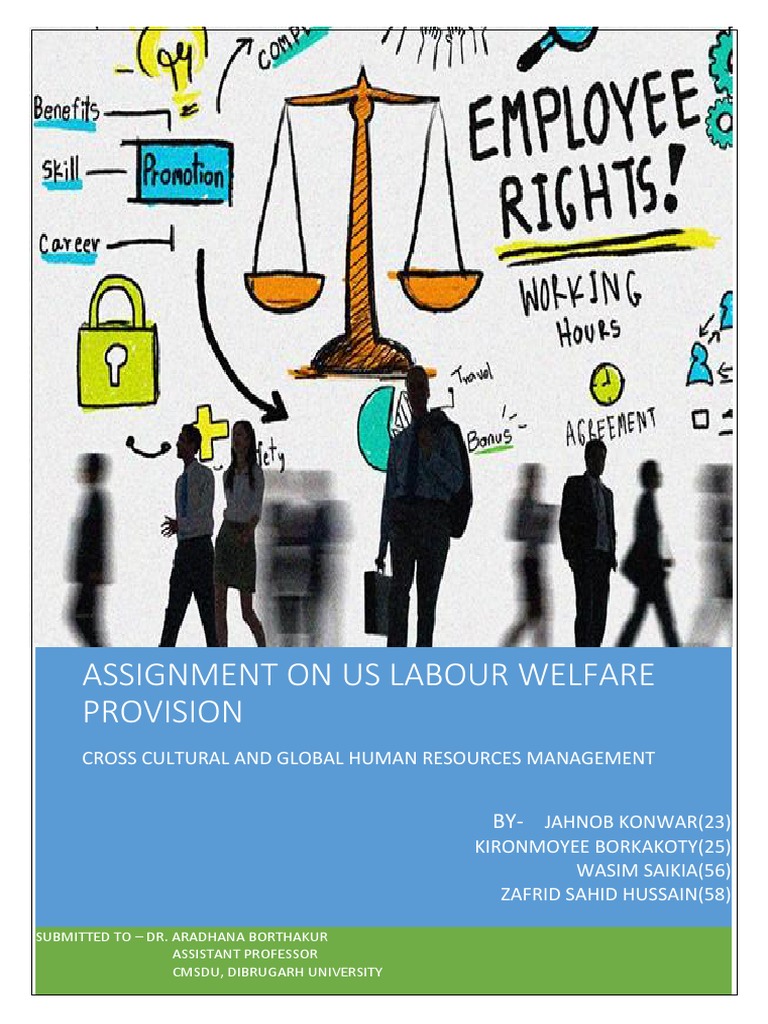Assignment On Us Labour Welfare Provision: Cross Cultural and Global ...