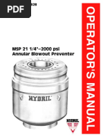 Hydril MSP 29-500 Manual | PDF | Pressure | Valve