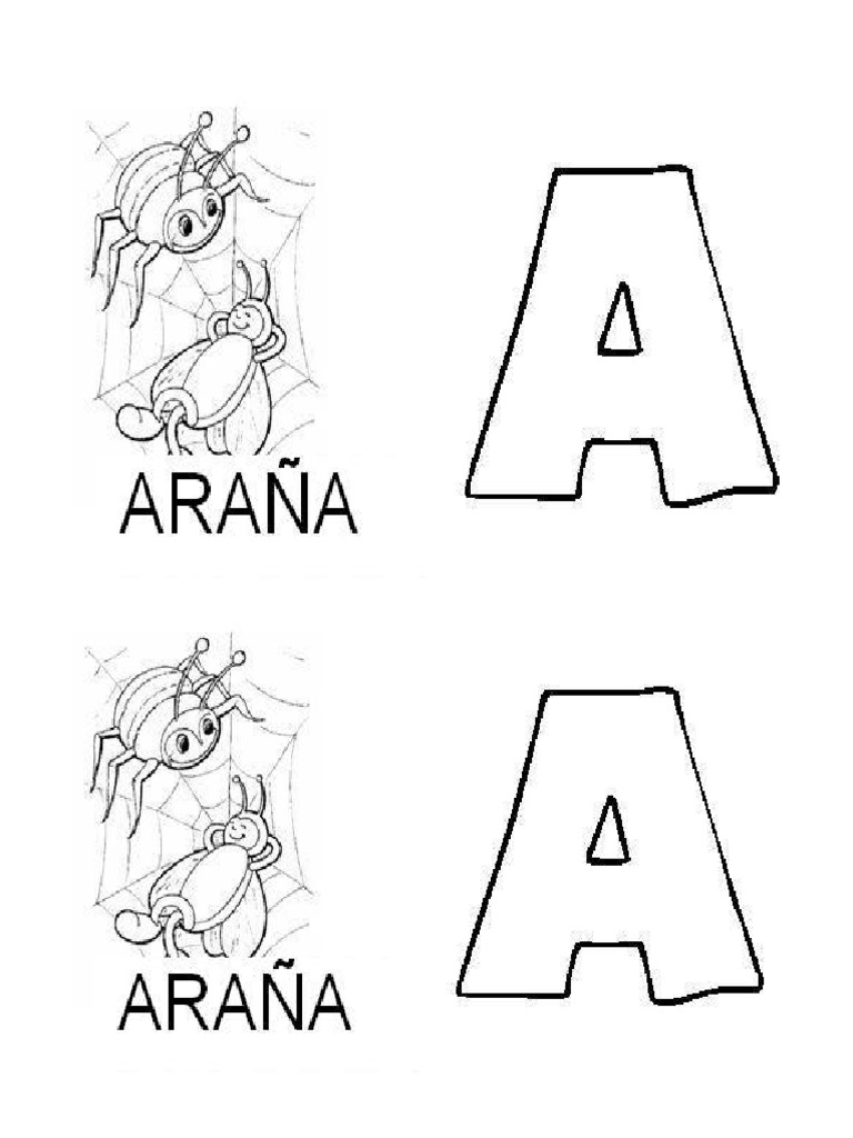 Tareas de La Letra A | PDF