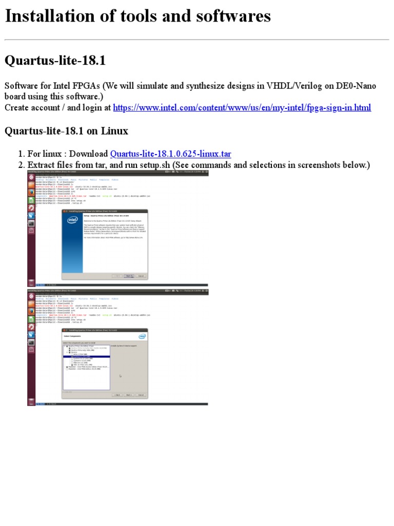 Quartus Installation Note HTML | Download Free PDF | Installation (Computer Programs) | Computer ...