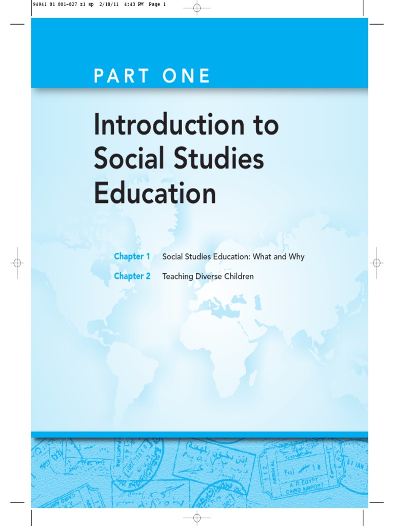 Introduction To Social Studies Education PDF | PDF | Curriculum ...