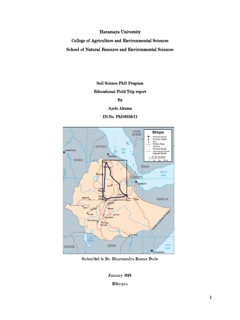 Educational Field Trip Report | PDF | Geomorphology | Erosion