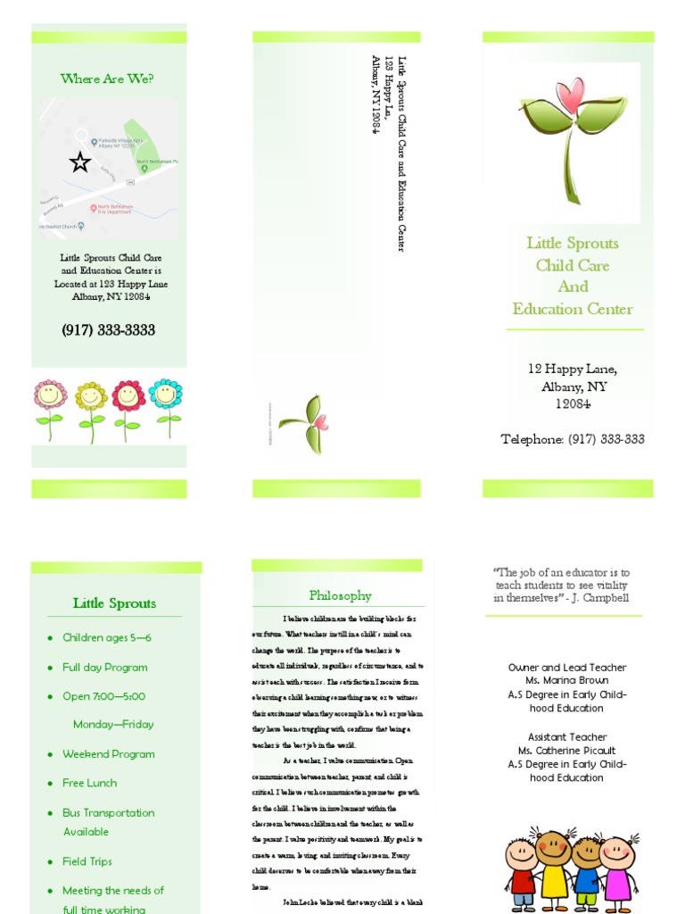 Brochure Final Draft | PDF | Teachers | Behavior Modification