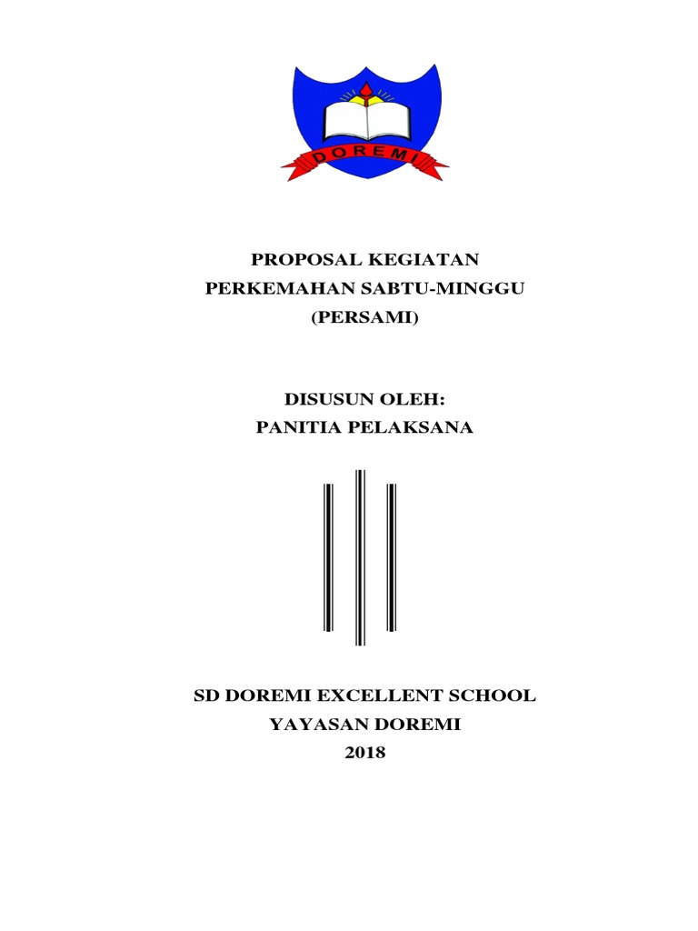 Proposal Persami SD Doremi 2018 | PDF | Kesehatan Holistik | Sains & Matematika