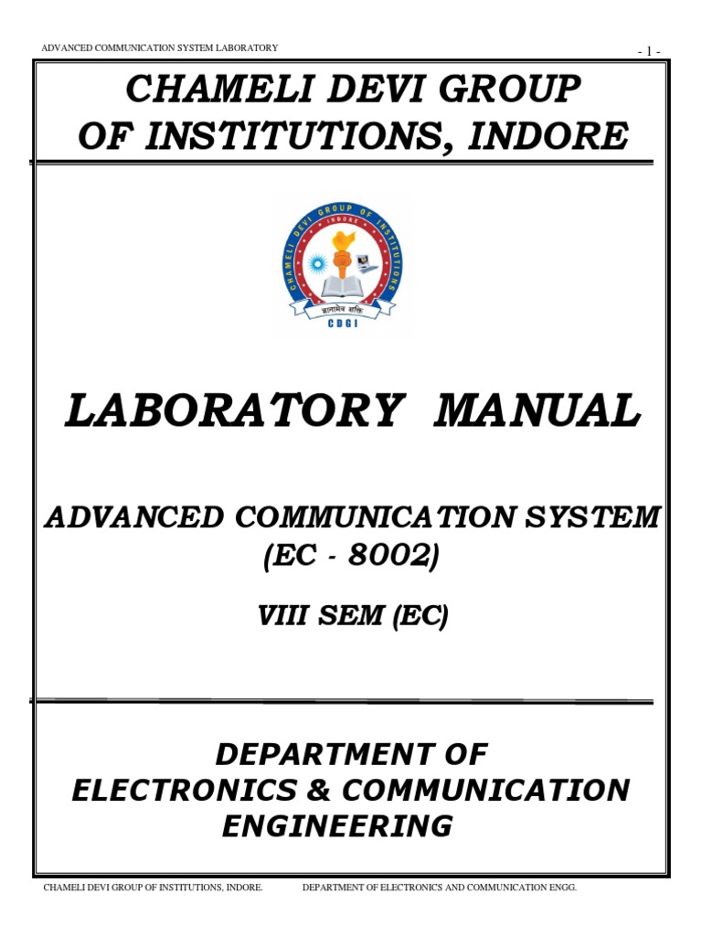 ACS Lab Manual 1546926763 | PDF | Routing | Orthogonal Frequency ...
