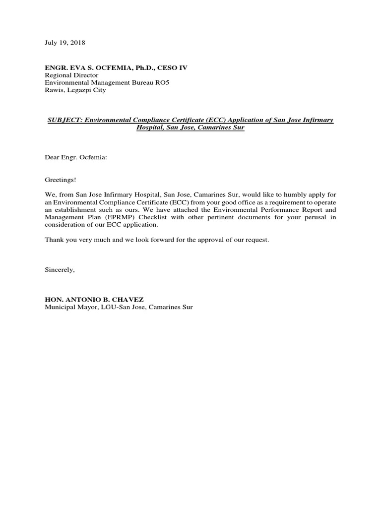 Cover Letter San Jose | PDF