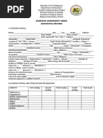 Nutritional Status Template With Auto-Compute Age and BMI | PDF ...
