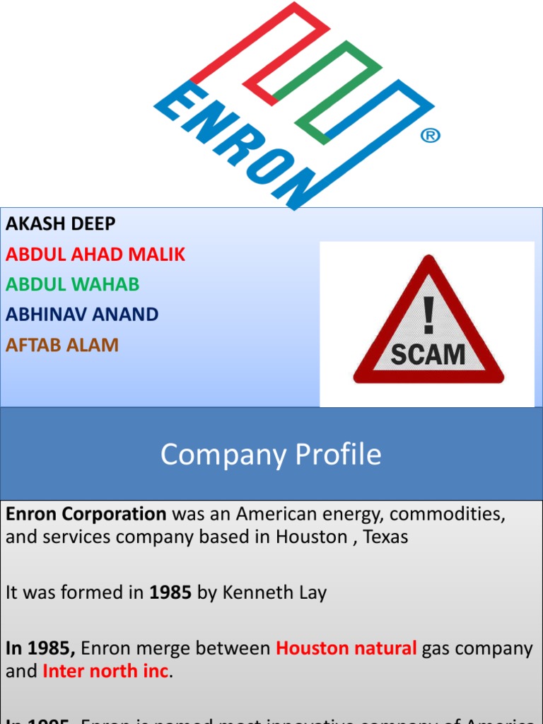 Enron Company PDF | Download Free PDF | Enron | Companies