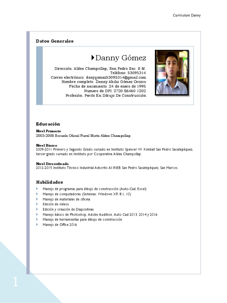 Curriculum Vitae | PDF | Internet | Microsoft Windows