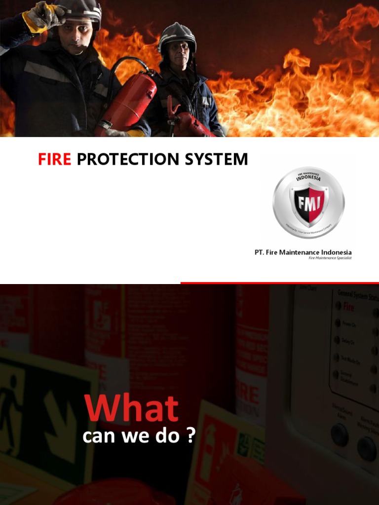 FMI Presentation | PDF | Fire Sprinkler System | Fires