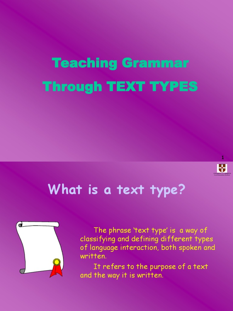 Teaching Grammar Through TEXT TYPES | PDF | Atrium (Heart) | Ventricle ...