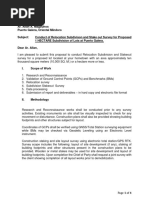 Survey Agreement (Sample) | PDF | Consultant | Surveying