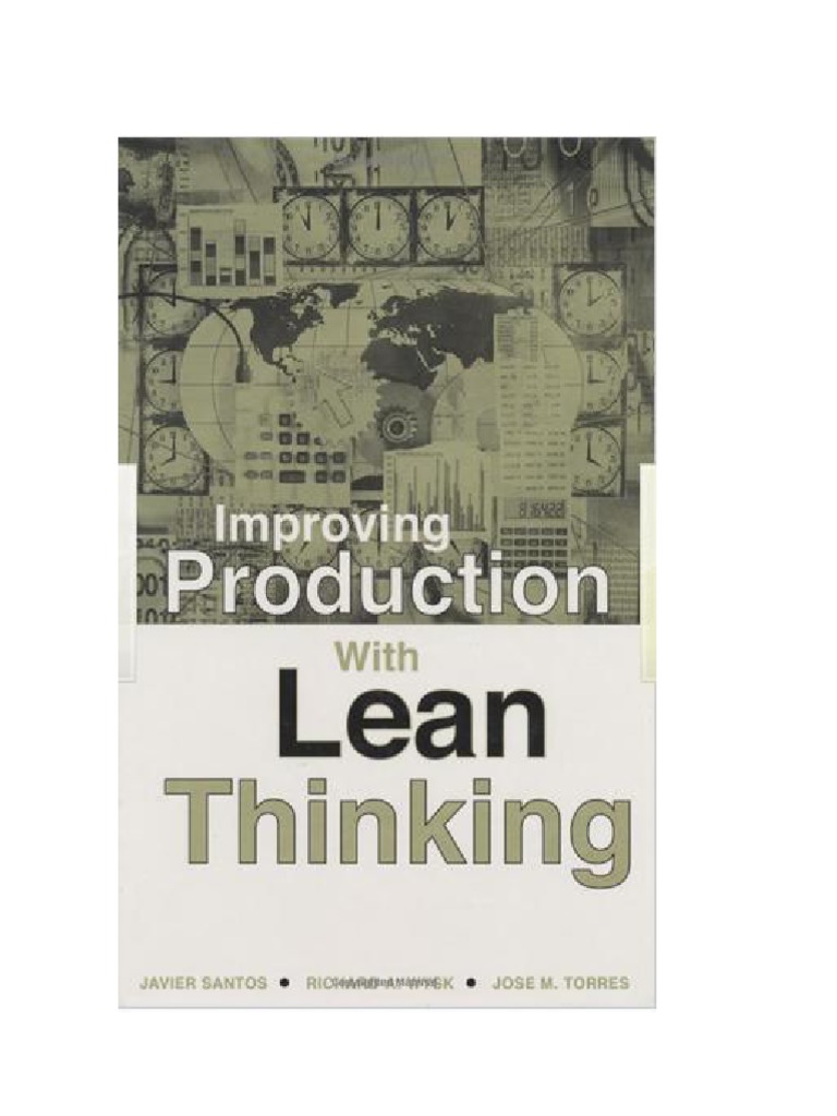 Improving Production With Lean Thinking | PDF | Lean Manufacturing | Diseño