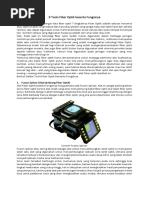 Alat Alat Fiber Optic Beserta Fungsinya | PDF