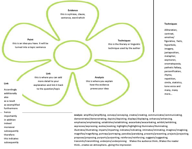 Petal Paragraph Structure 1 | PDF | Sentence (Linguistics) | Metaphor