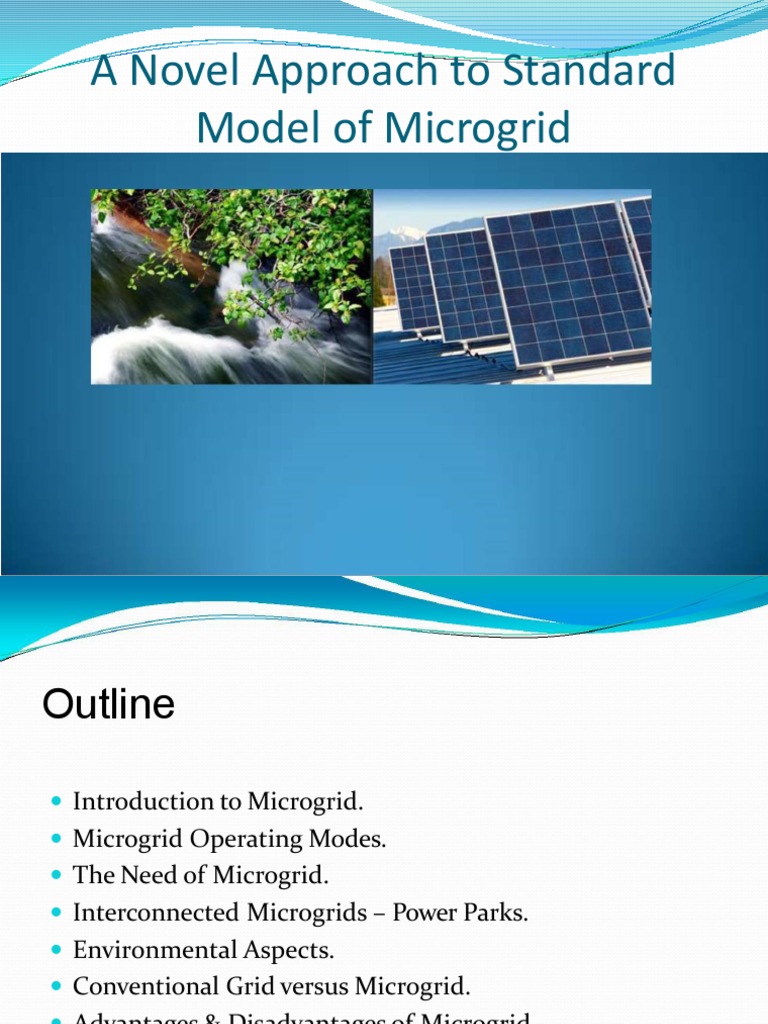 Microgrid | PDF | Distributed Generation | Electrical Grid