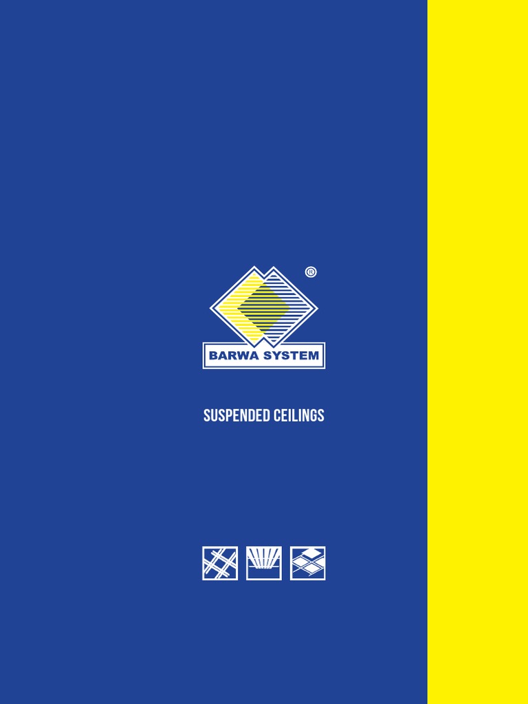 BARWA Suspended Ceilings | PDF | Ceiling | Metals