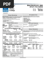 Macropoxy 920 Pre-Prime: Protective & Marine Coatings | PDF | Concrete ...