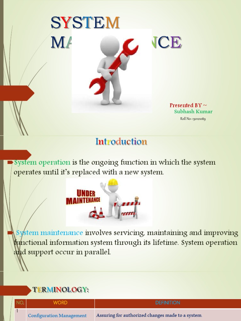 System Administation and Maintenance | PDF | Reliability Engineering ...