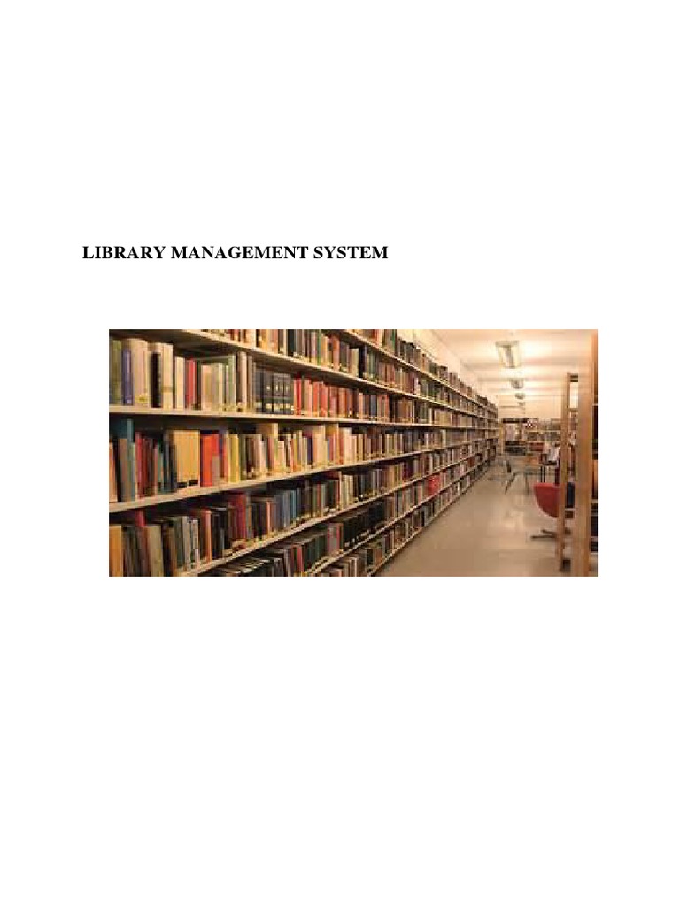Library Management System | Download Free PDF | Microsoft Sql Server ...